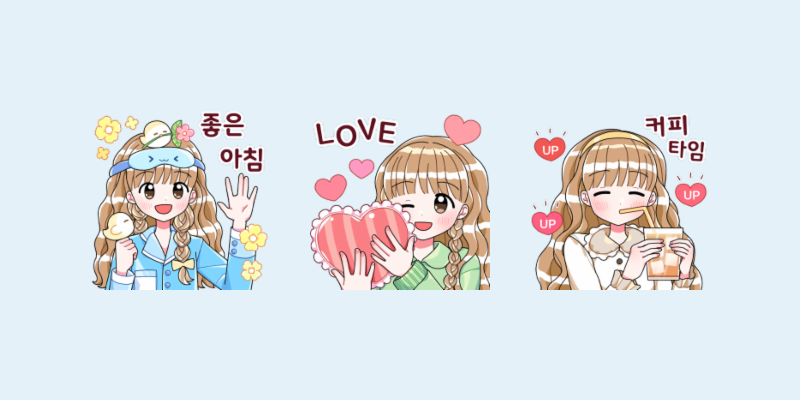 뭉콩콩 작가의 이모티콘